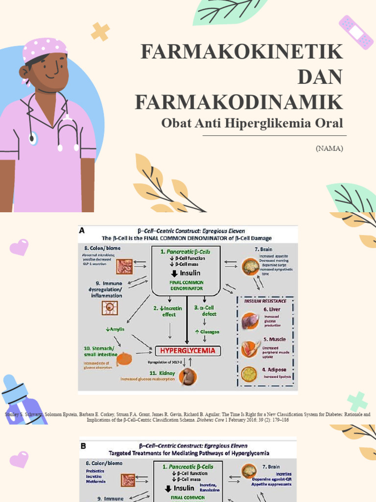 Farmakokinetik Dan Farmakodinamik Antihiperglikemia Oral | PDF