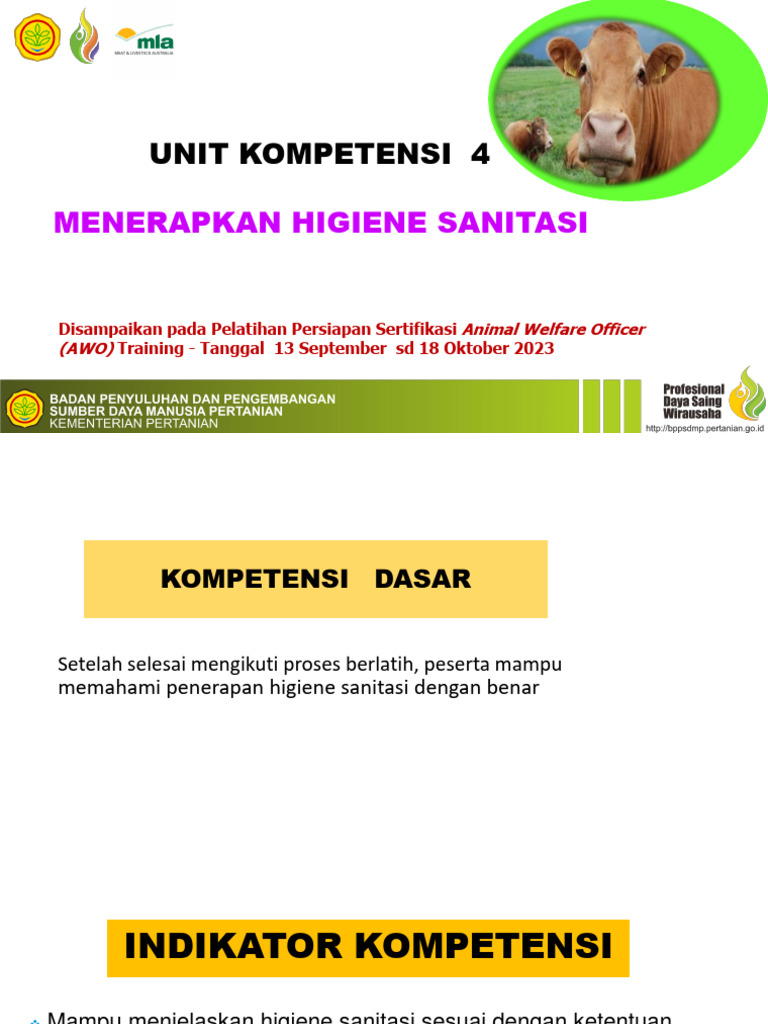 Menerapkan Higienis Dan Sanitasi | PDF