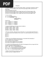 VSEPR Practice Questions | PDF | Chemical Substances | Sets Of Chemical ...