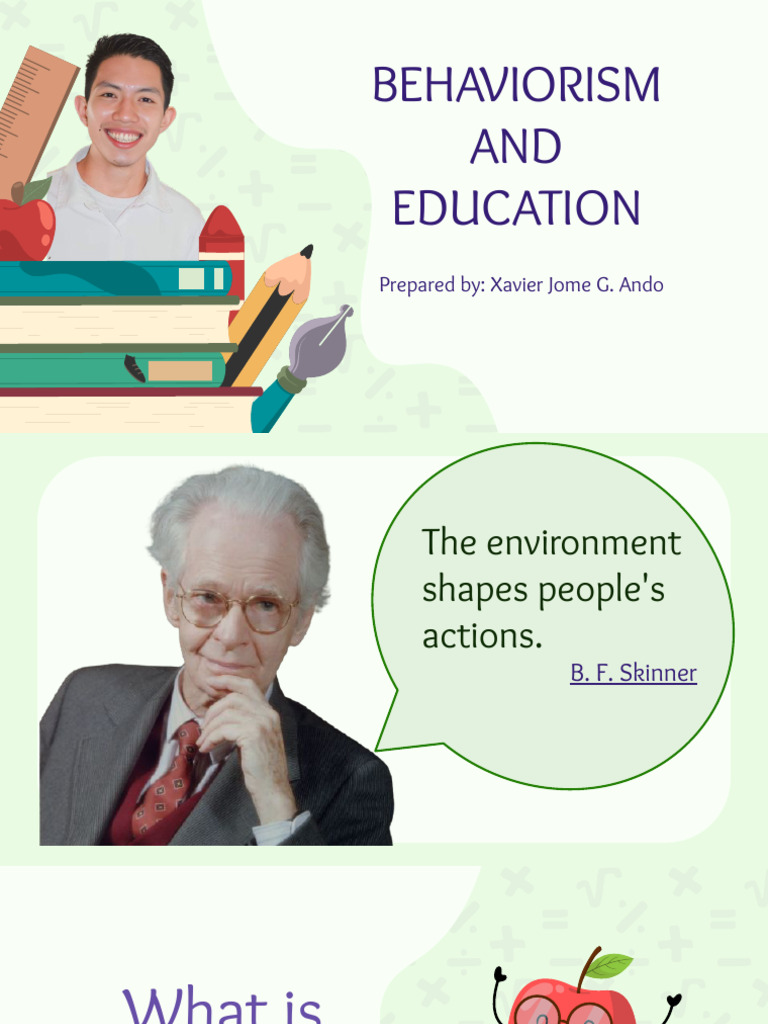 Behaviorism M.A | PDF | Behaviorism | Reinforcement Behaviorism M.A | PDF | Behaviorism | Reinforcement