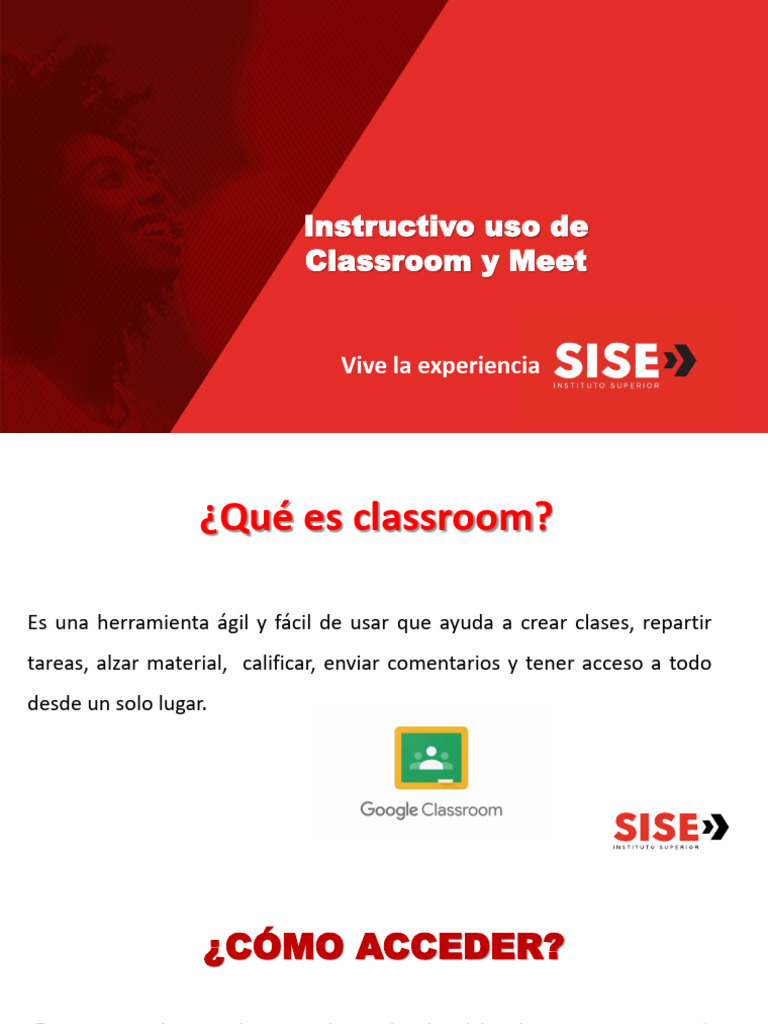 Instructivo Classroom y Meet - Alumnos | PDF