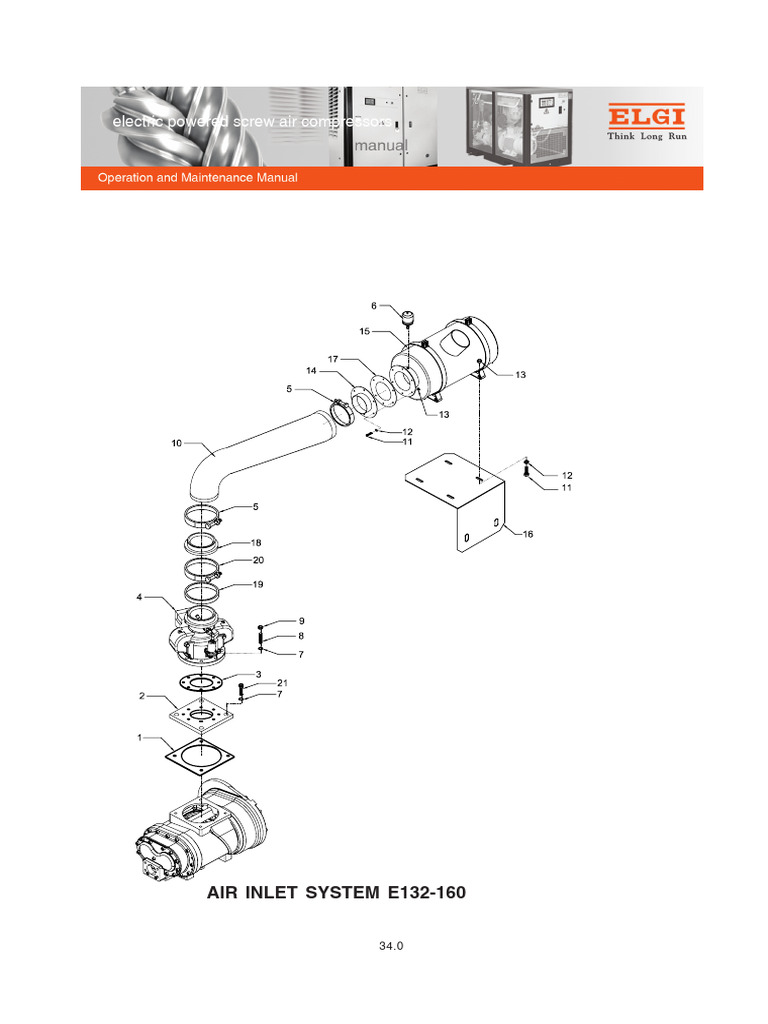 Air Inlet System E132-160 | PDF