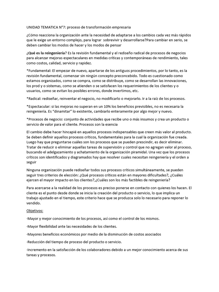 U7 | PDF | Calidad (comercial) | Business