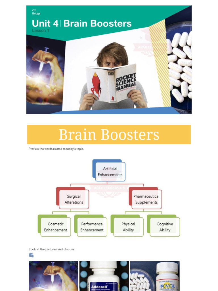 Bridge C2 U1 L4 (Brain Boosters) | PDF