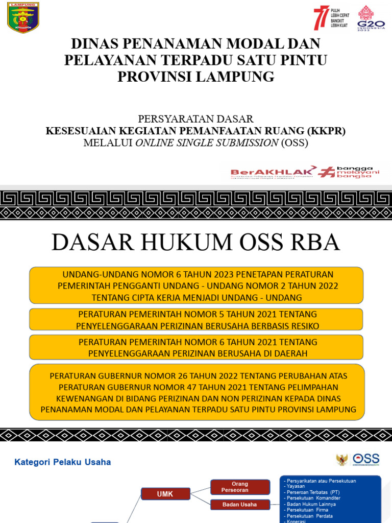 Paparan Oss Rba | PDF | Pengelolaan Keuangan & Uang