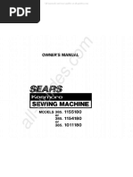 Lervia kh4000 Machine Manual | PDF | Sewing Machine | Sewing