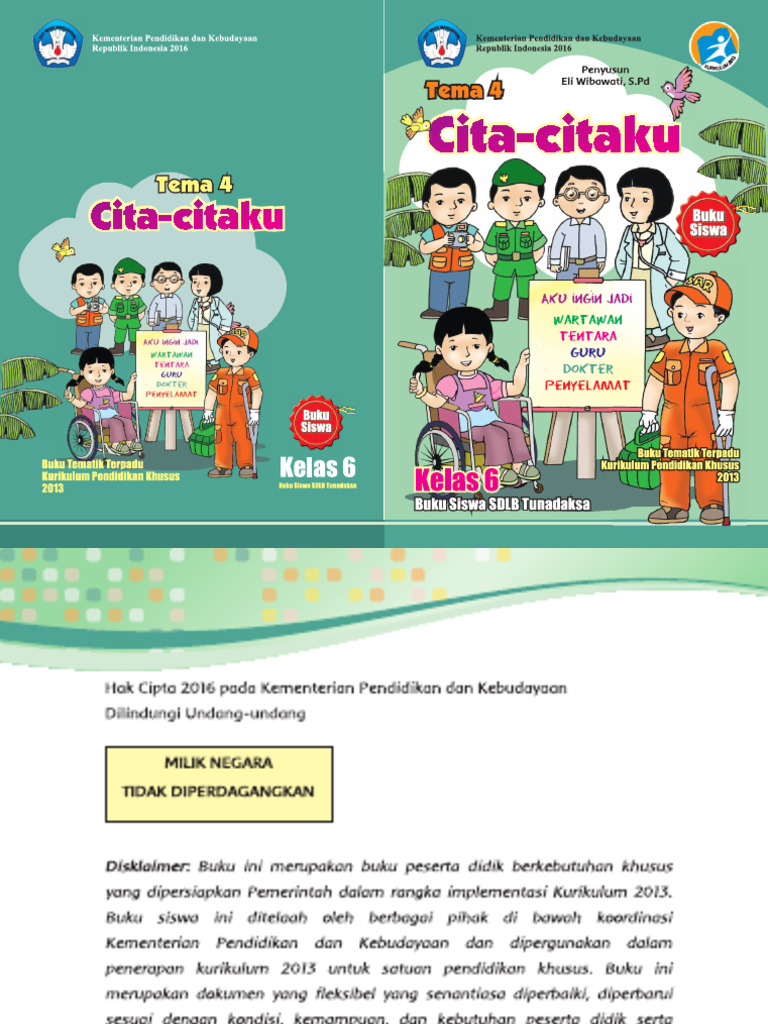 Buku 2021 06 TD SW Cita-Citaku | PDF