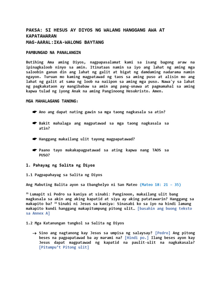 Lesson Plan JRMP 19aug2023 | PDF