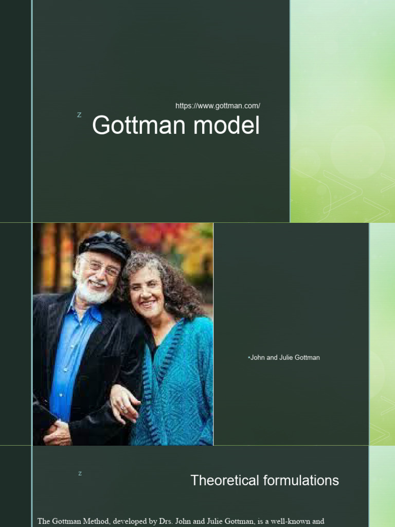 Gottman Model | PDF | Psychotherapy | Emotions