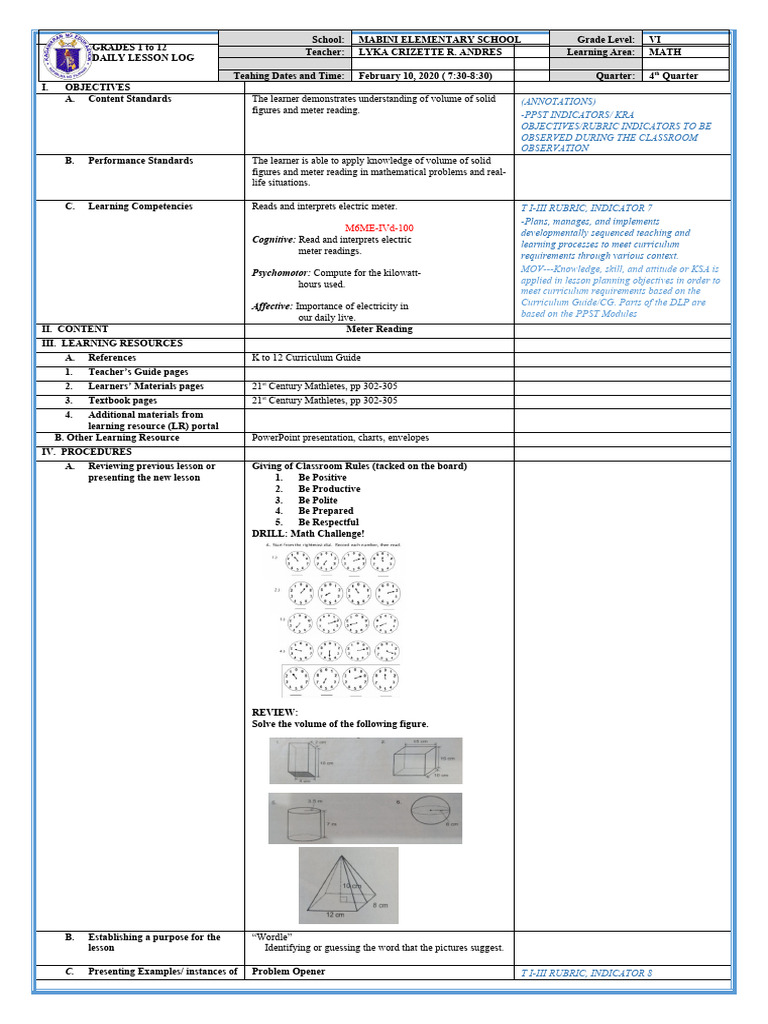 Cot 4th Quarter | PDF