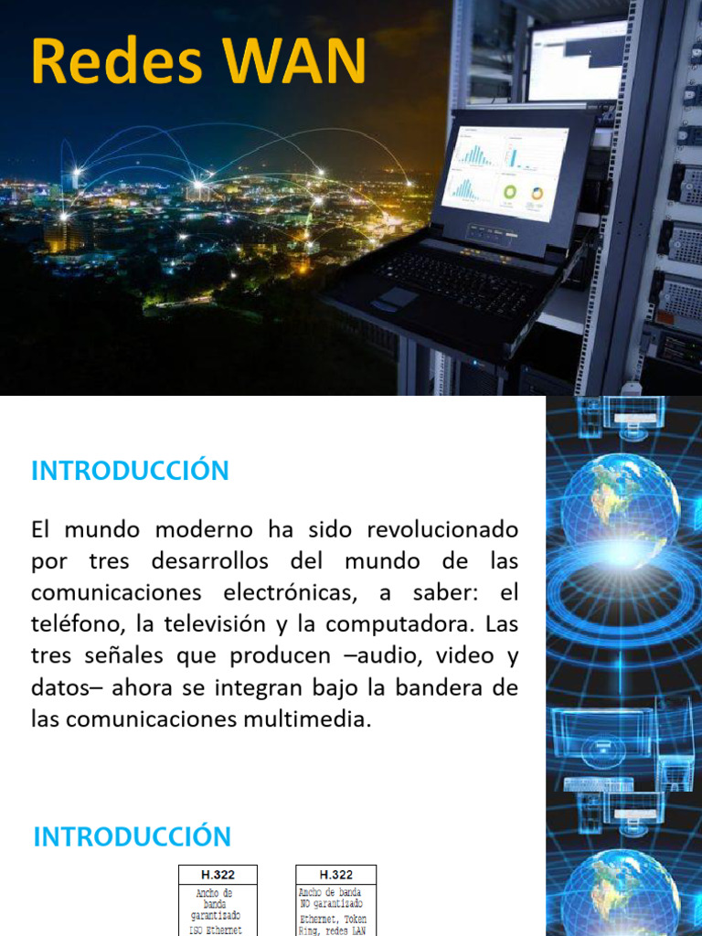 Redes WAN | PDF | Red de área amplia | Red de computadoras
