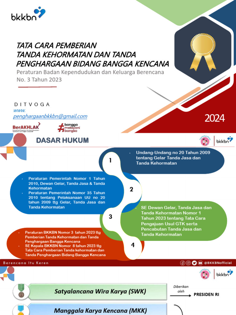PERBAN 3.TataCaraPemberian Penghargaan MKK | PDF