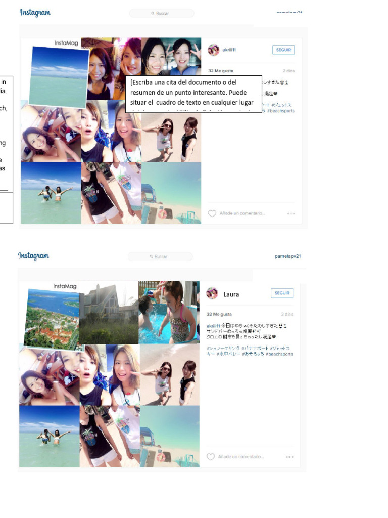 Instagram Jigsaw Reading | PDF