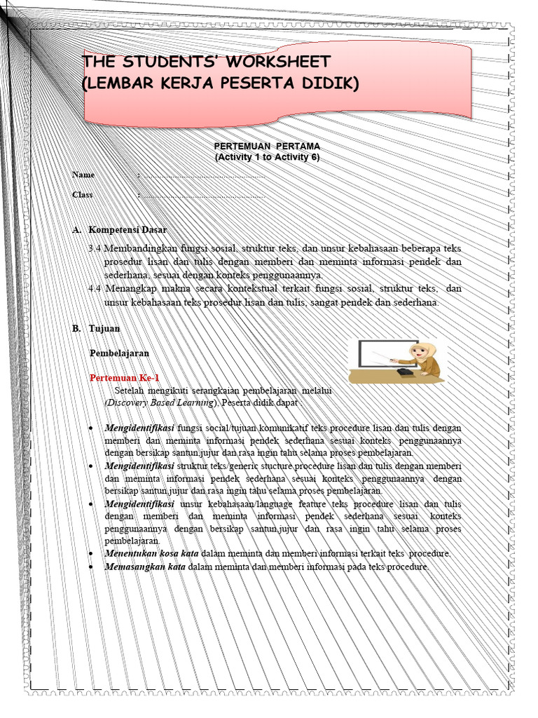 LKPD Procedure Text | PDF