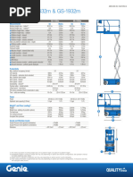 Genie GR-12, GR-15 & GR-20 Specs | PDF | Height | Length