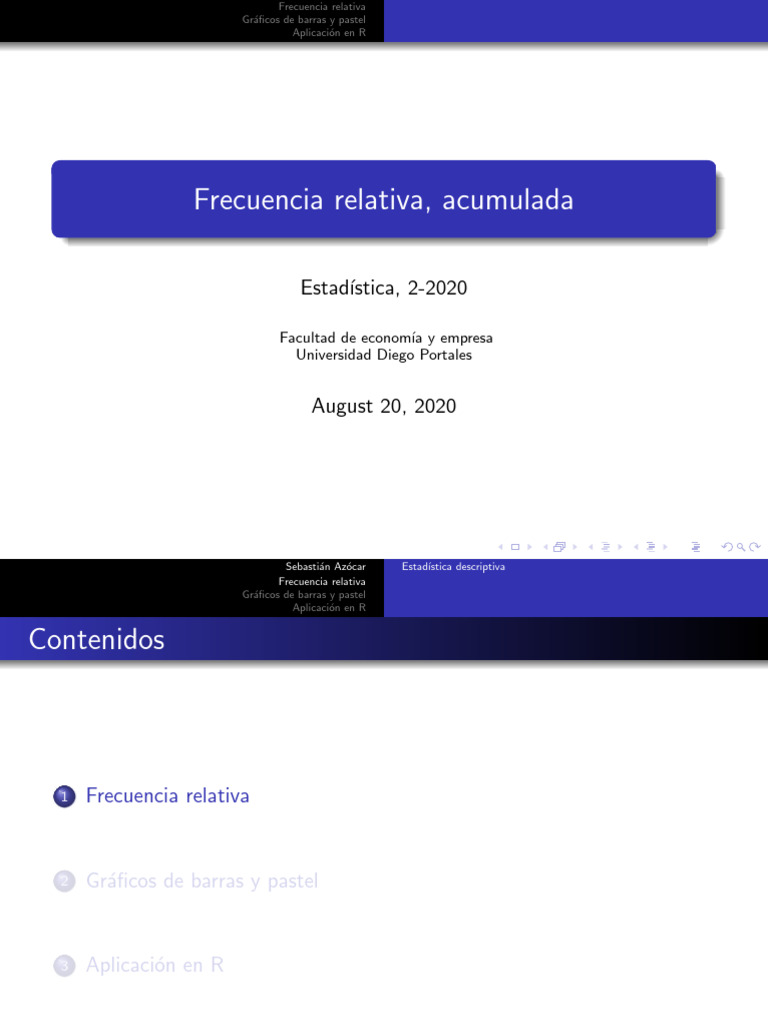 Clase 2 Frecuencia y GR Ficos | PDF | Porcentaje | Frecuencia
