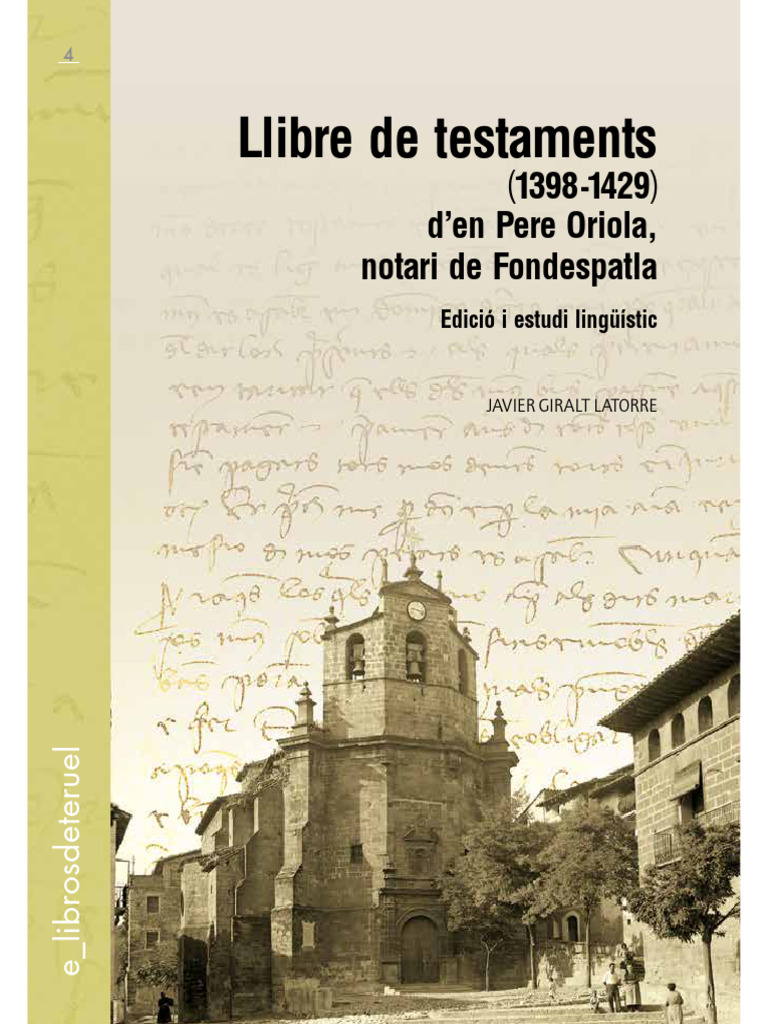 GIRALT Libro Testaments | PDF