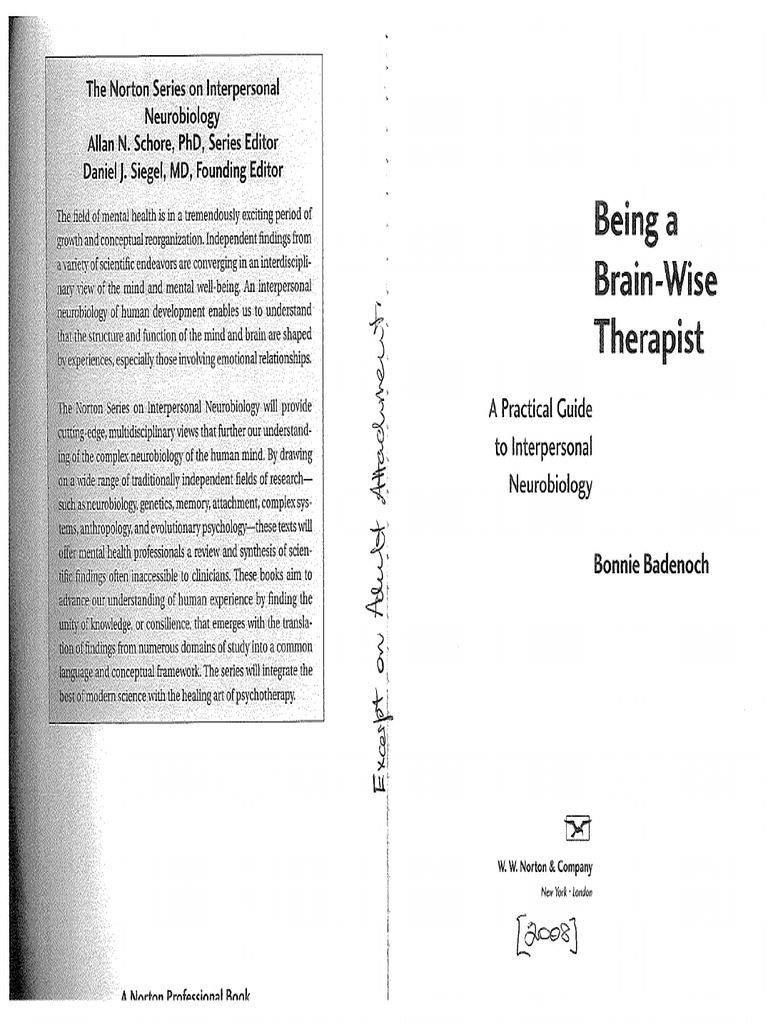 Reading From A Brain Wise Therapist | PDF