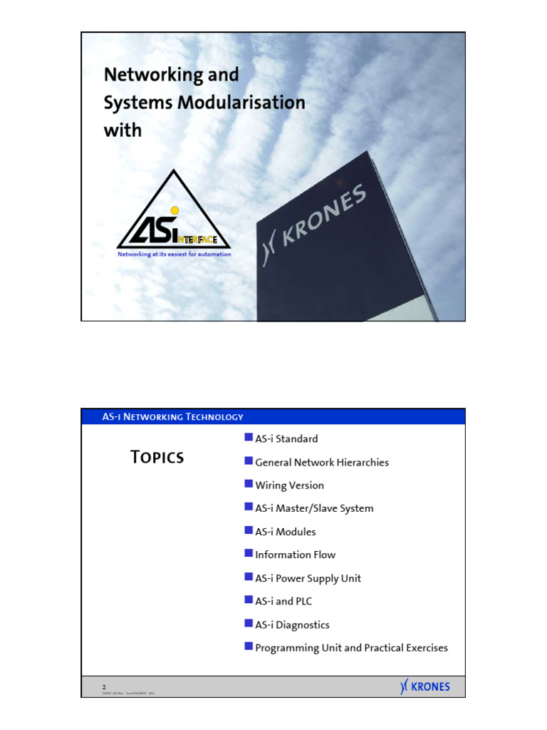 010 10610 ASi-Bus Standard 0702 e | PDF | Programmable Logic Controller ...