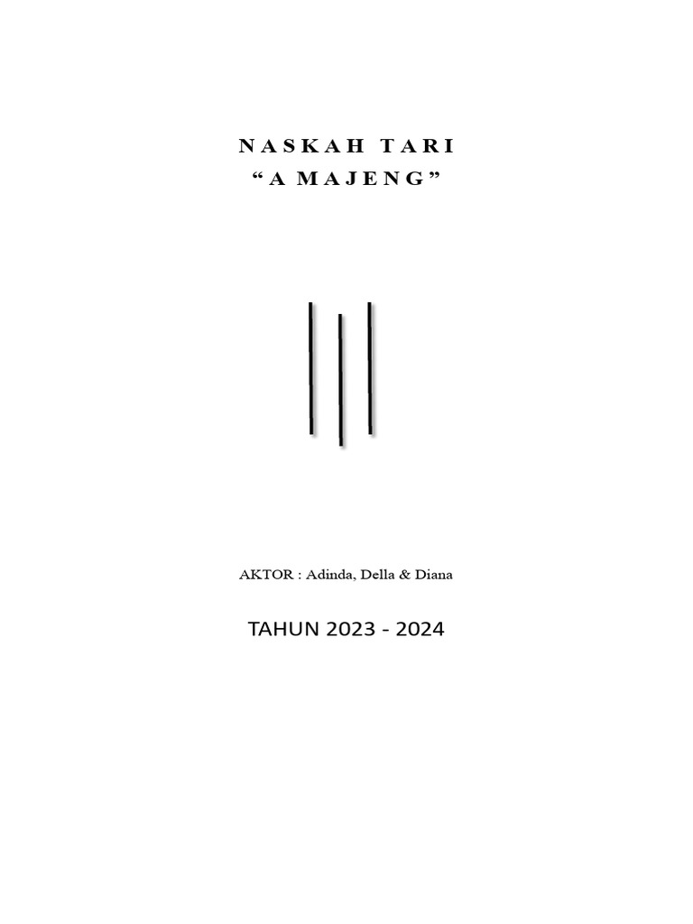 Tari A Majeng | PDF
