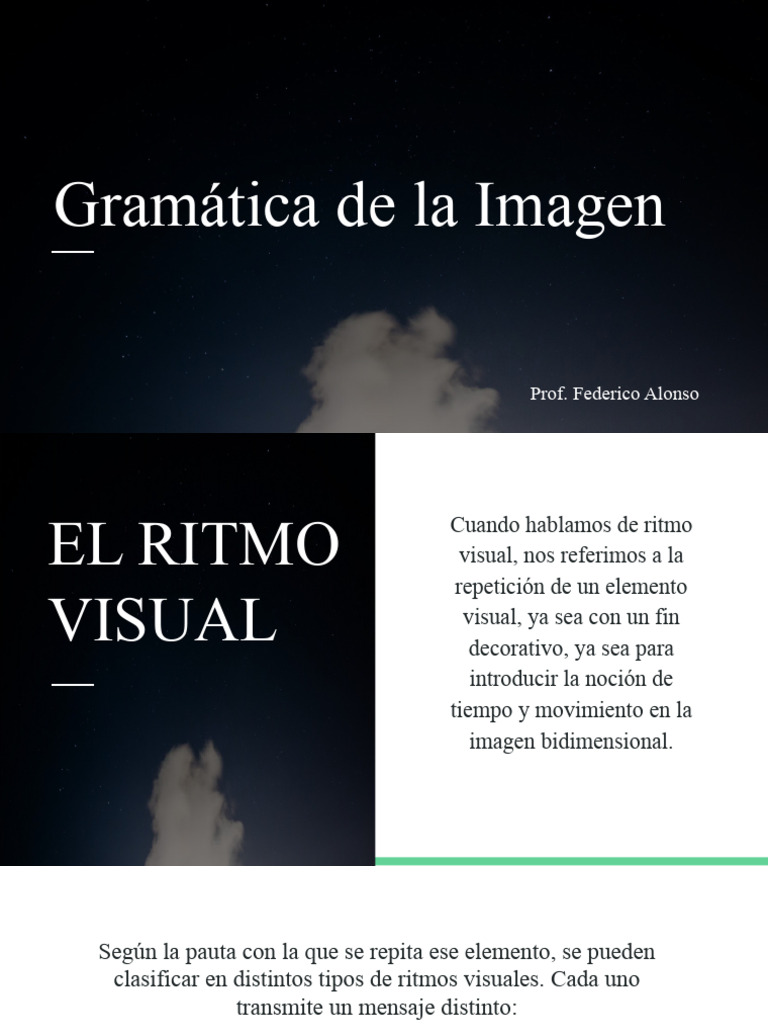 Gramática de La Imagen | PDF | Ritmo