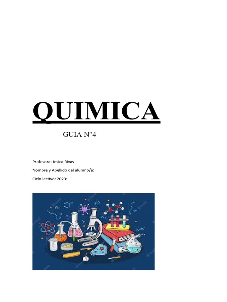 Gui N° 4oxidos Ácidos y Básicos | PDF
