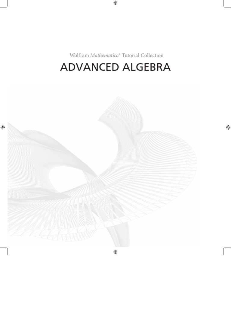 Advanced Algebra | PDF | Polynomial | Field (Mathematics)