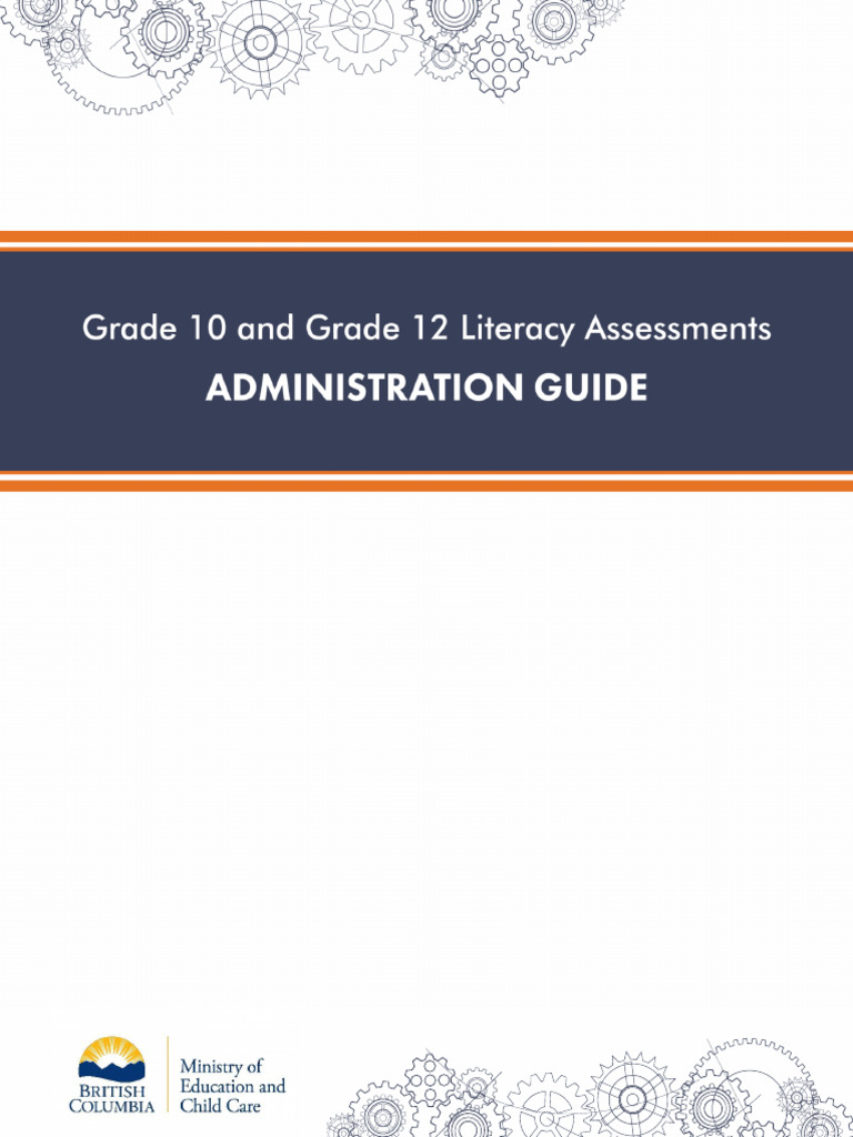 Grade 10 and Grade 12 Literacy Admin Guide Final | PDF