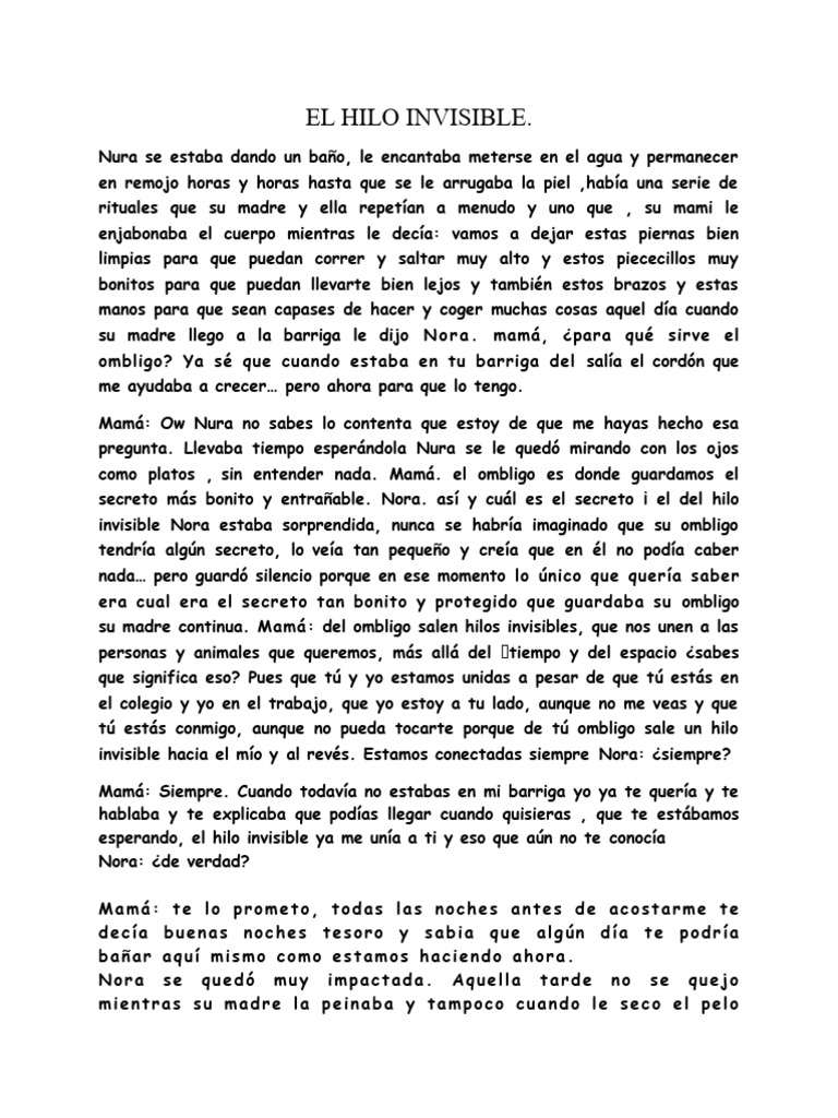 El Hilo Invisible | PDF