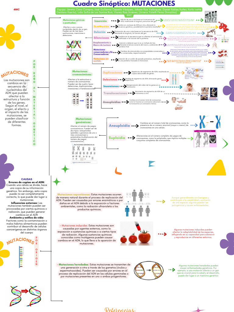MUTACIONES | PDF | Mutación | Gene