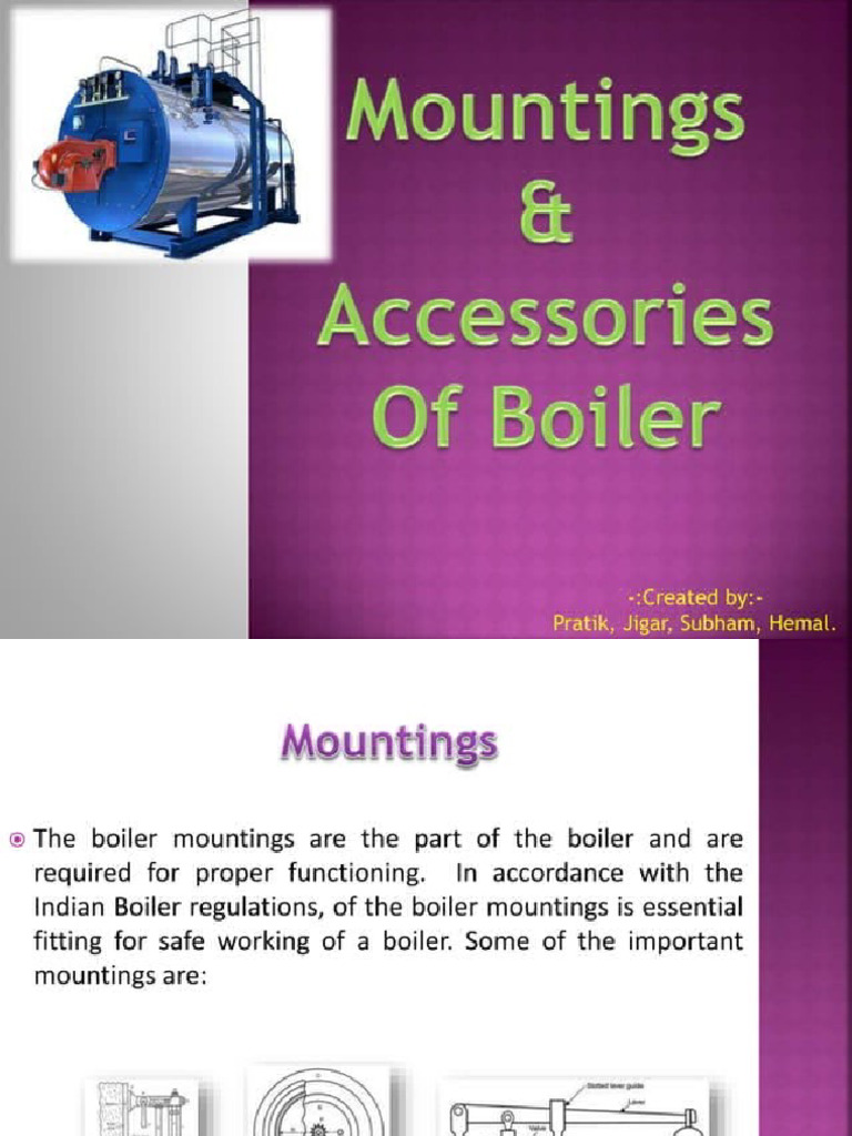 Boiler Mounting | PDF
