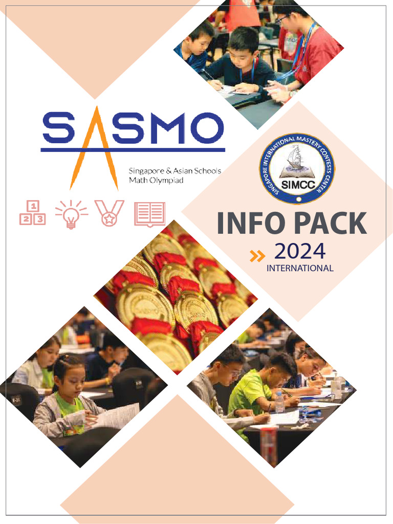 SASMO 2024 Information Pack | PDF | Science | Cognition