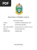 MODUL AJAR PKK Kelas XI - Kurmer | PDF