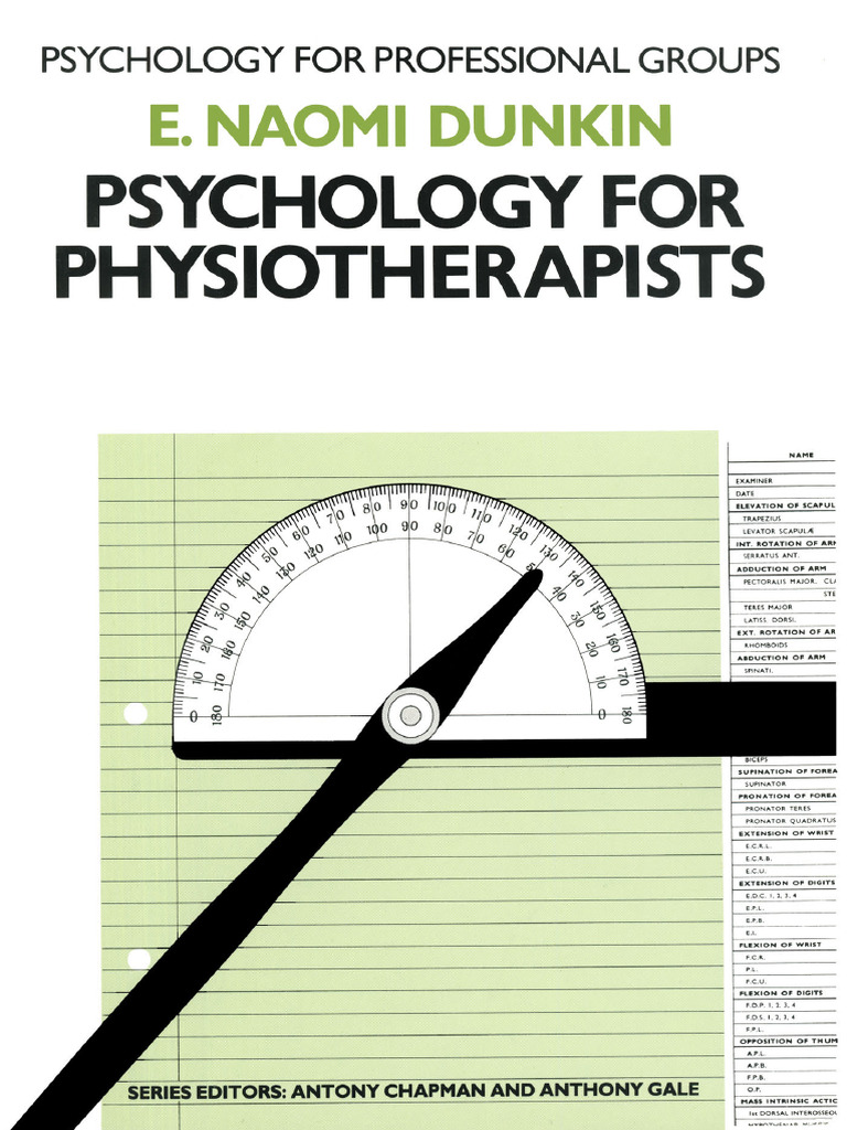 Psychology For Physiotherapy | PDF | Psychology | Physical Therapy