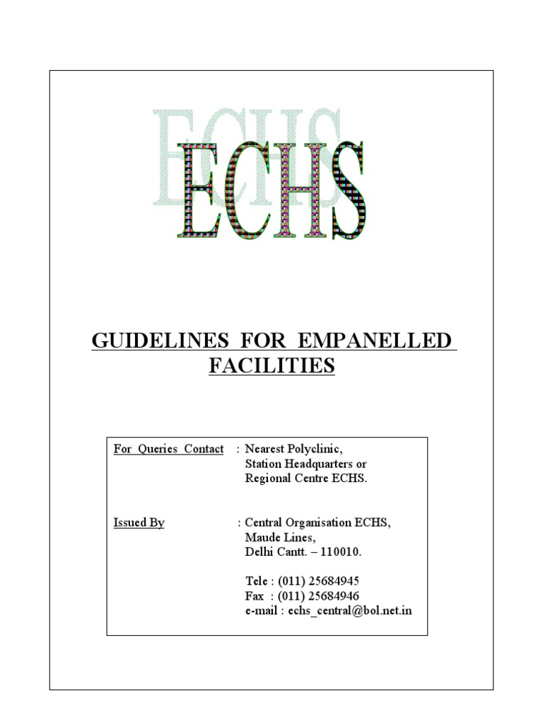 ECHS Referral Form | Medical Diagnosis | Medicine | Free 30-day Trial ...