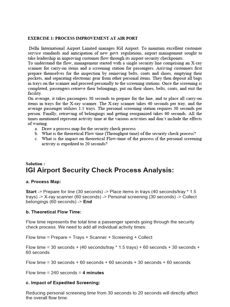 Class Excercise Session 2 Pdf Airport Security X Ray 5769
