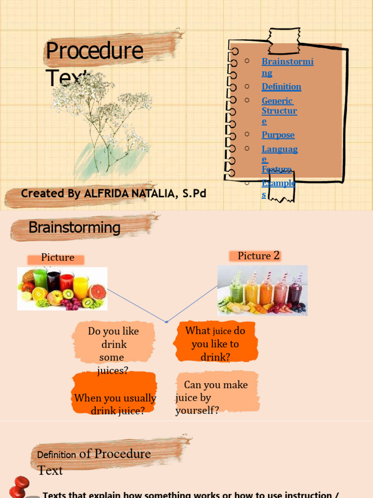 Procedure | PDF | Language Mechanics | Linguistic Morphology