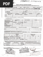 Post Office NSC Form | PDF