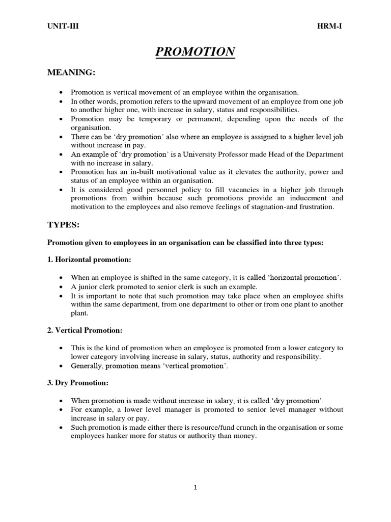 HRM Unit-Iii | PDF | Employment | Salary