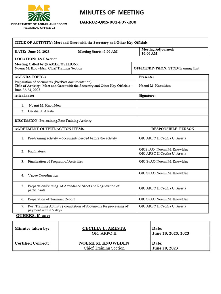 Salamat Paalam Program of Henry Dumayag | PDF | Government