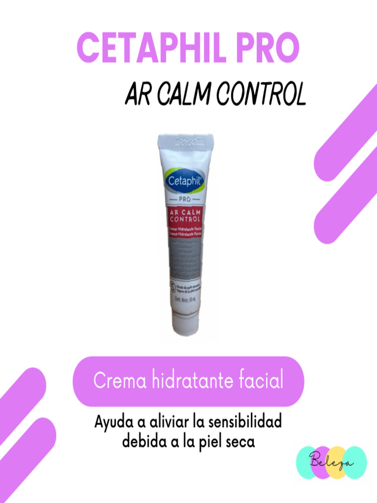 Crema Cetaphil Pro AR Calm Control | PDF | Protector solar | Productos ...