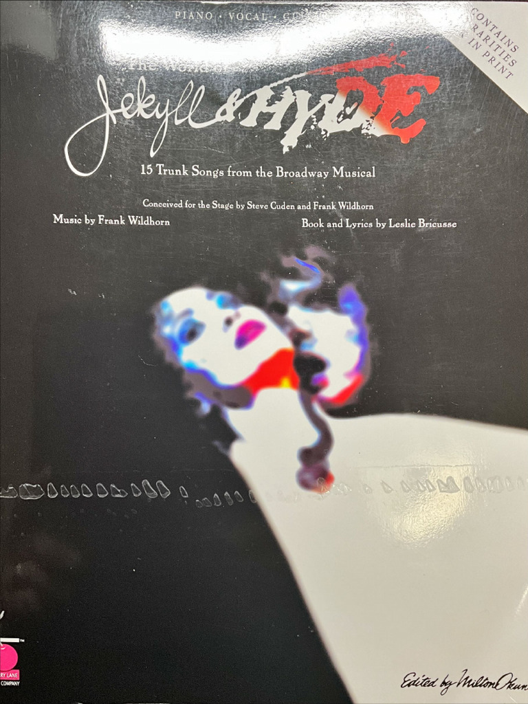 Jekyll & Hyde Trunk Songs (Full Book) PDF | PDF
