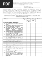 School Inspection Checklist With Rating | PDF