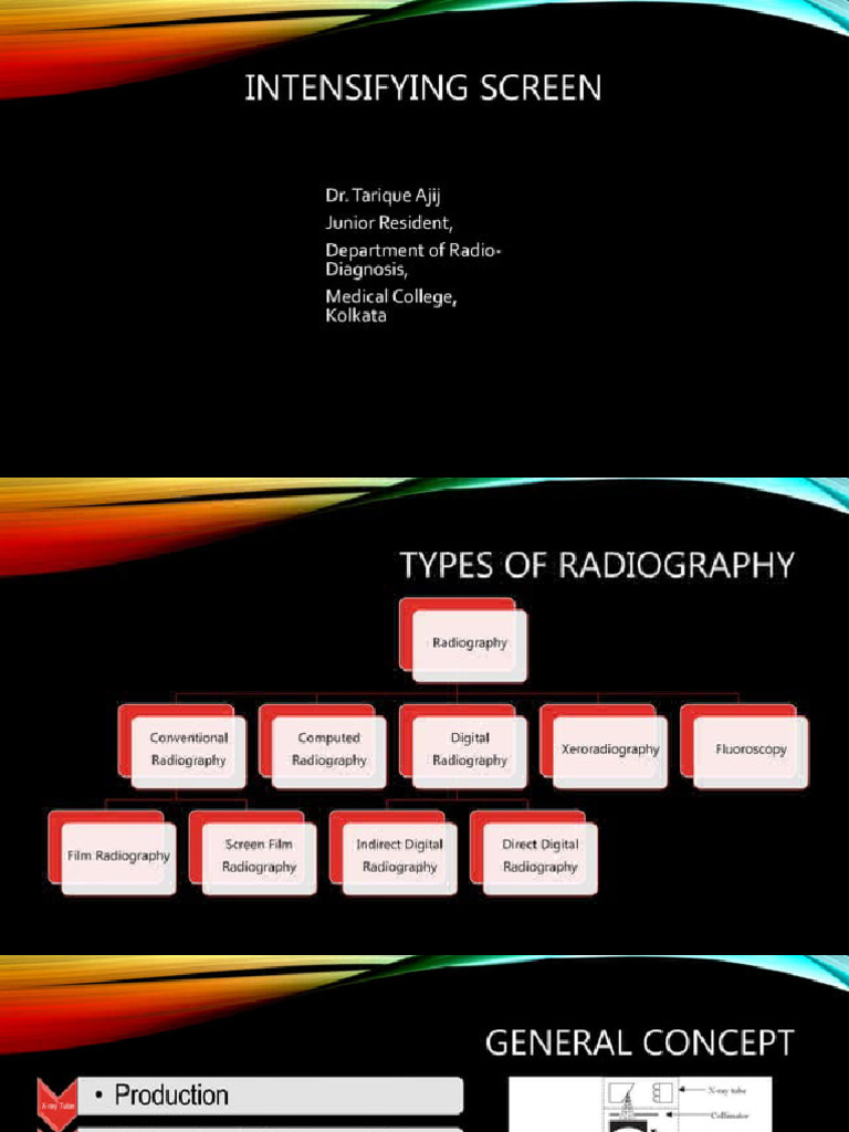 Radiographic Intensifying Screen | PDF