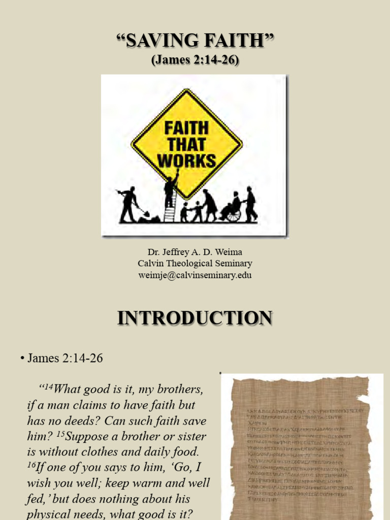 Faith and Works: A Biblical Debate | PDF | Paul The Apostle | Jesus