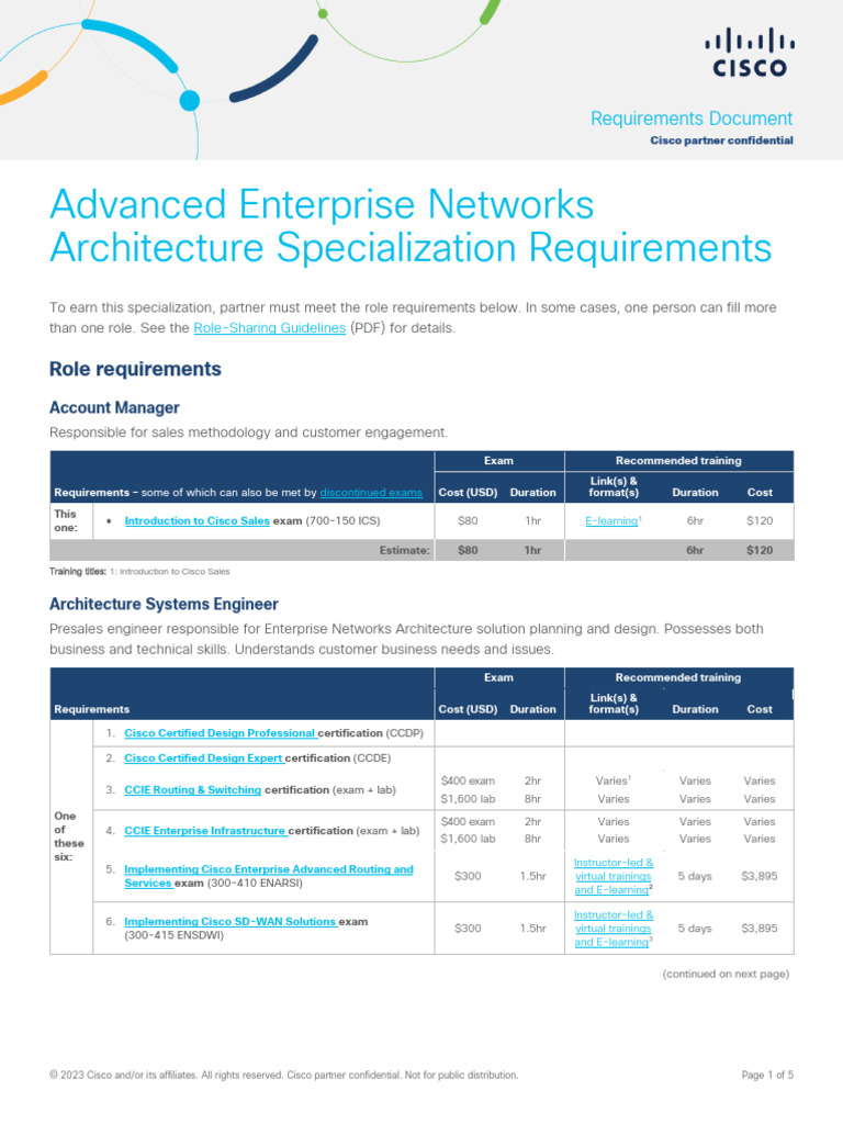 Cisco Partner Specialization Guide | PDF | Cisco Certifications | Quality Of Service