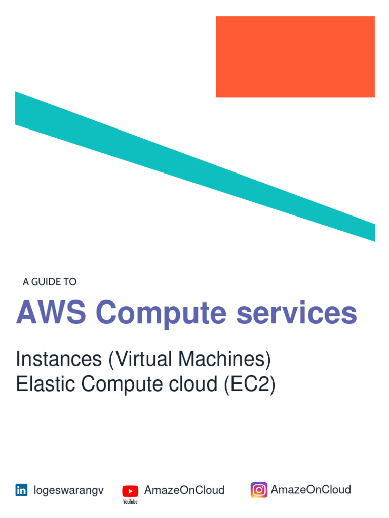 Compute EC2 | PDF | Cloud Computing | Distributed Computing Architecture