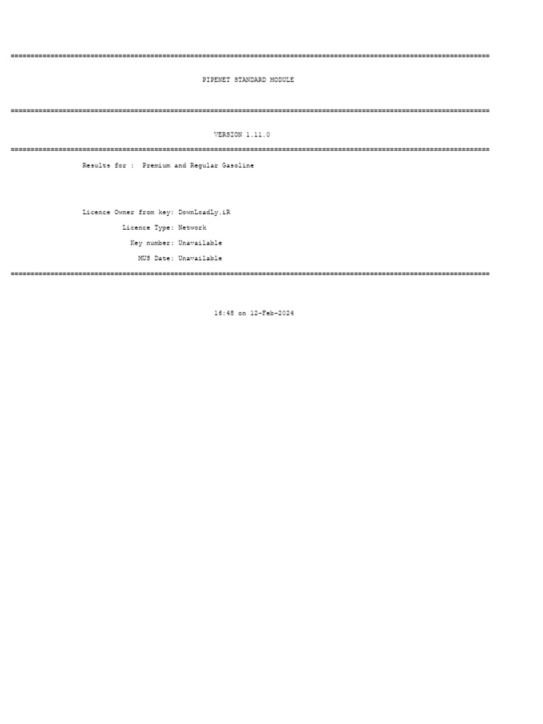 Case 1 (15C) | PDF | Valve | Pipe (Fluid Conveyance)