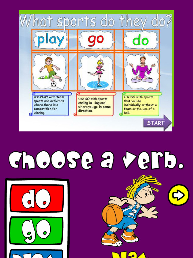 Play-Do-Go With Sport Unit 8 | PDF