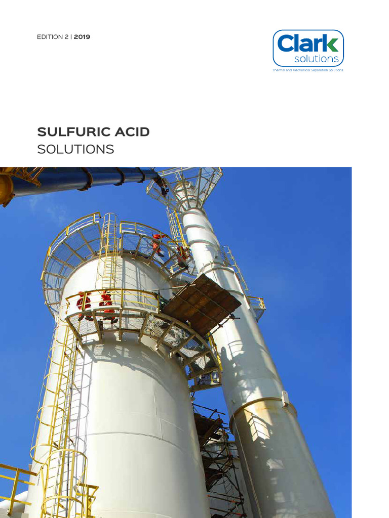 Clark Solution - Absorption Tower For Sulfuric Acid Plant | PDF ...